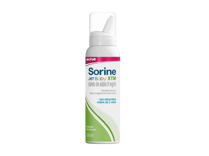Sorine Jet Baby XTM 9mg/ml Solução Nasal 100ml | Drogal