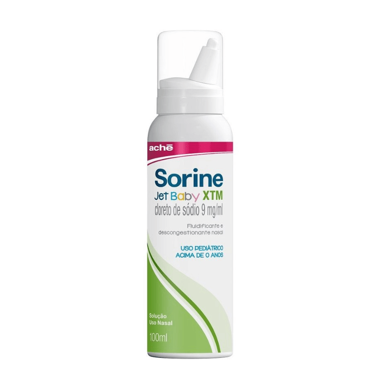 Sorine Jet Baby XTM 9mg/ml Solução Nasal 100ml | Drogal