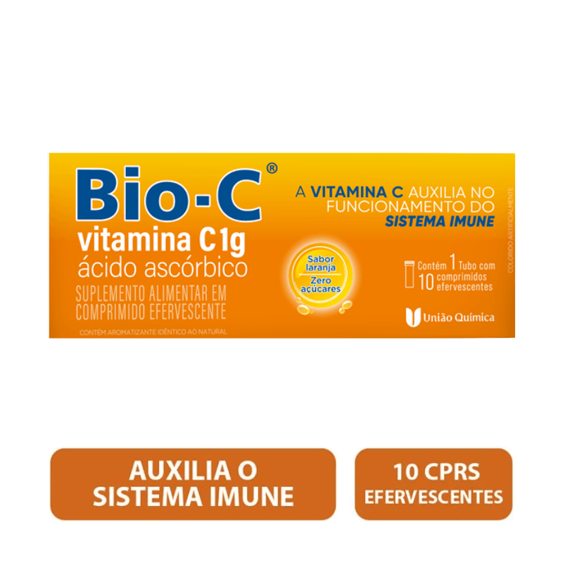 Bio-C 1g: Vitamina C efervescente | Drogal