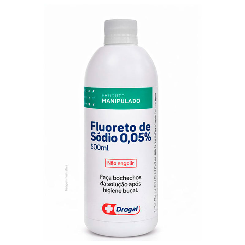Fluoreto de Sódio Produto Manipulado Drogal