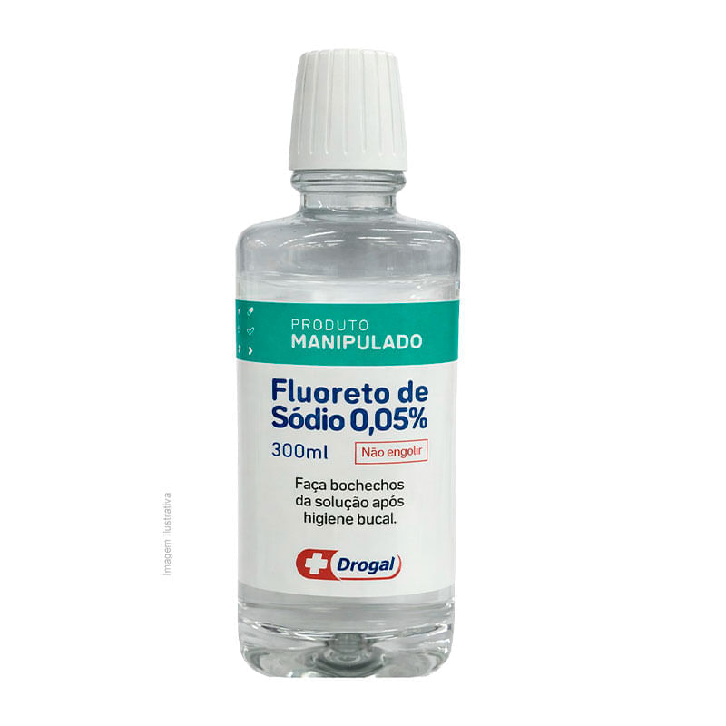 Fluoreto de Sódio Produto Manipulado Drogal