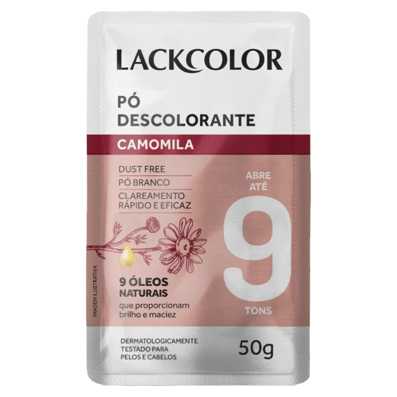 Pó Descolorante Lack Color Camomila 50g | Farmácia Drogal