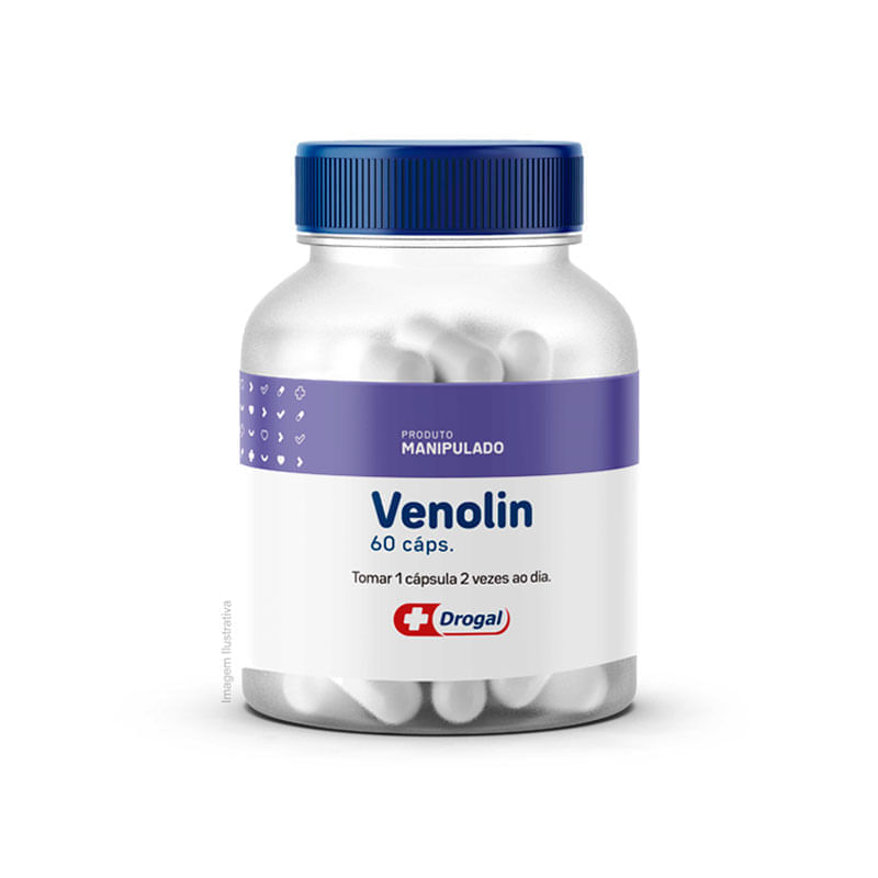 Venolin 75mg 60 Cápsulas – Conforto e Leveza para as Pernas