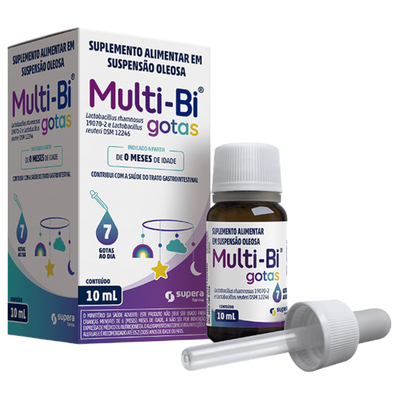 ProbióticoMulti-Bi em Gotas 10ml, Preço, Bula