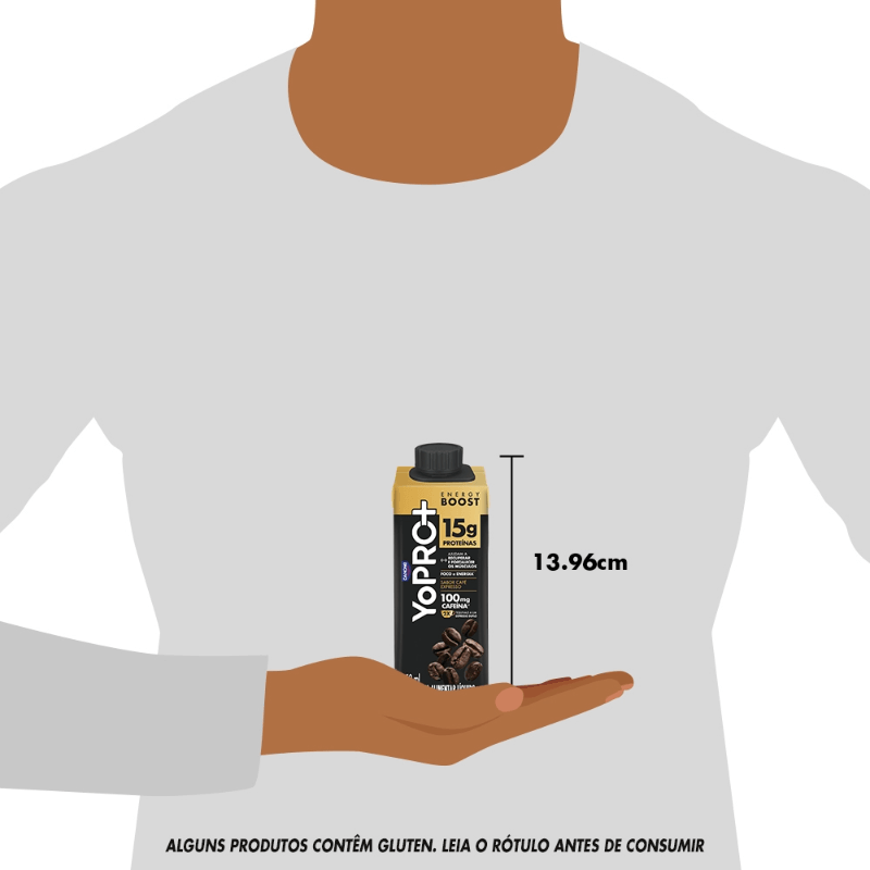 YoPRO Energy Boost Sabor Café Expresso 250ml | Drogal
