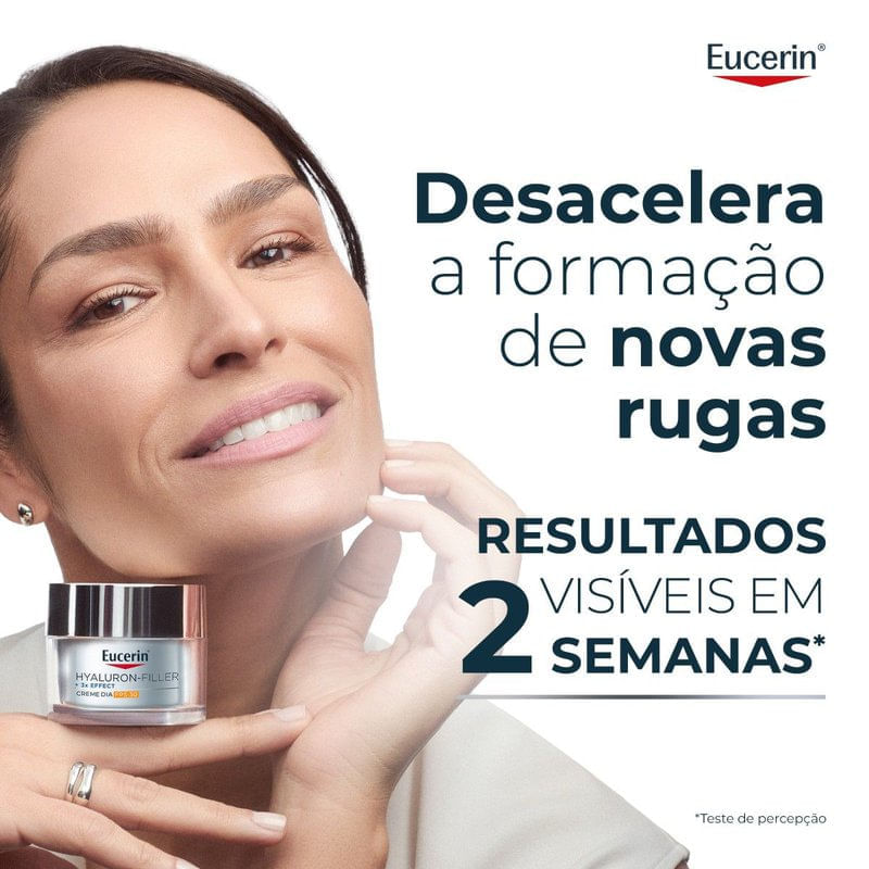 Eucerin Hyaluron-Filler Antirrugas Diurno - Compre na Drogal
