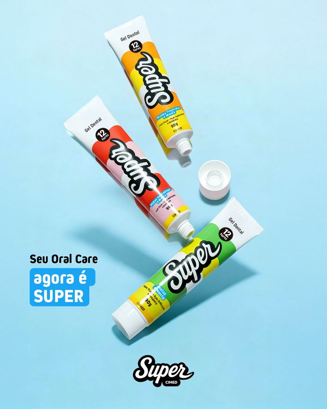 Gel Dental Cimed Super Frutas Tropicais 90g 12h | Drogal