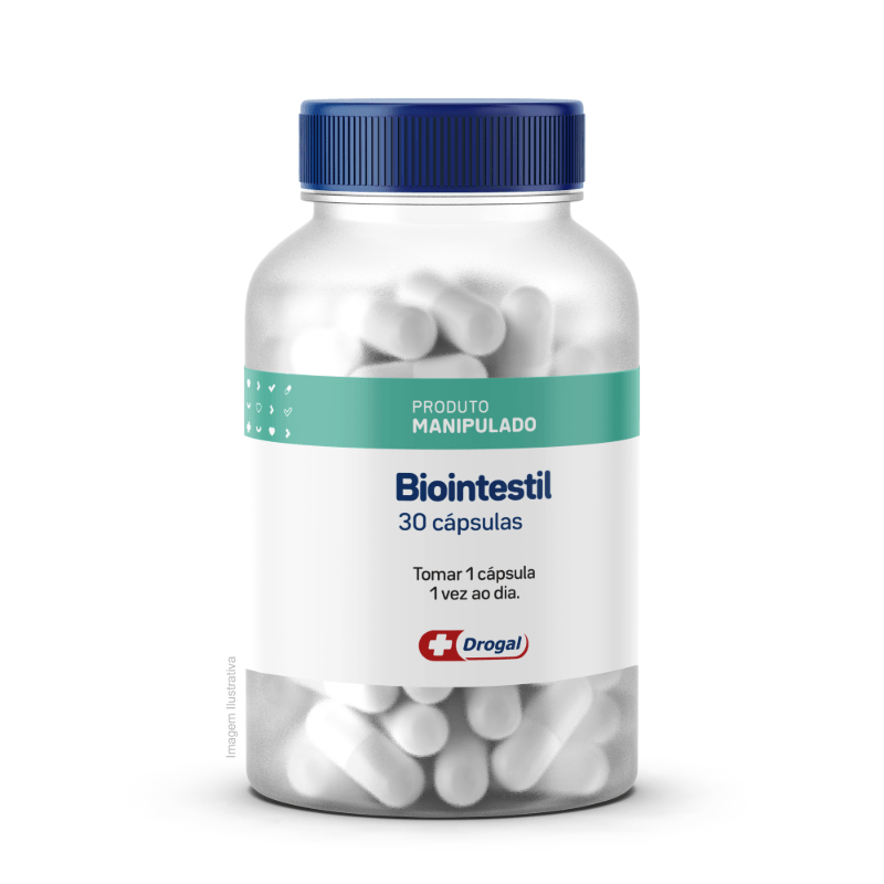 Biointestil 600mg Manipulado para Saúde Intestinal: Preço