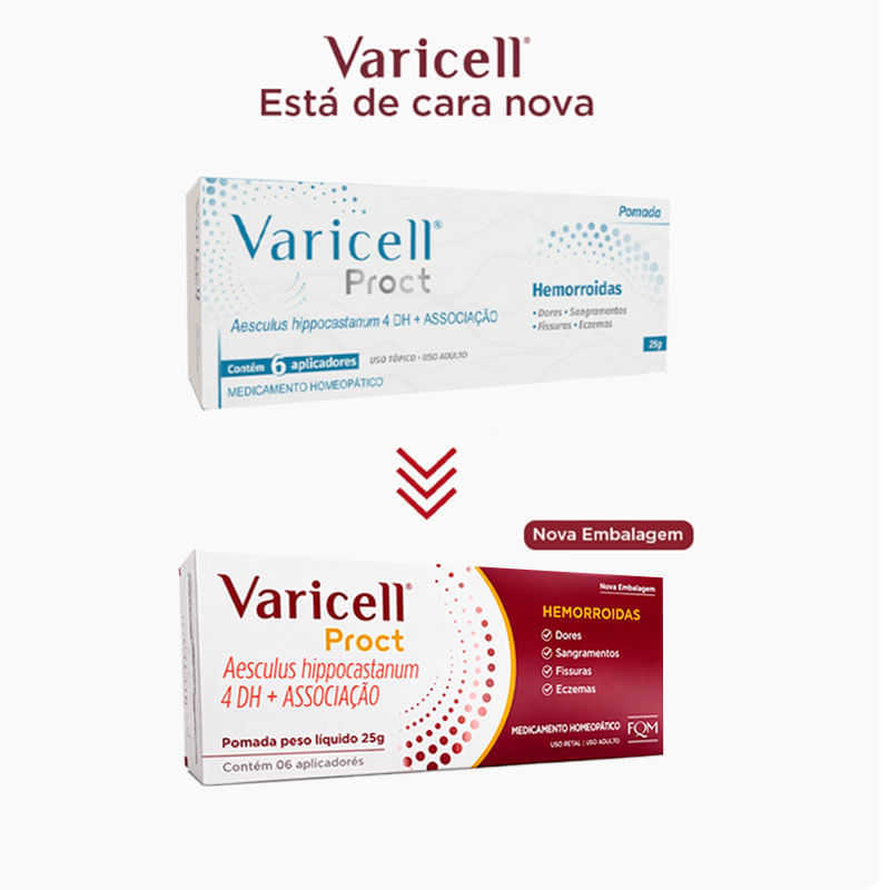 Varicell Proct Pomada para Hemorróidas: Preço | Drogal