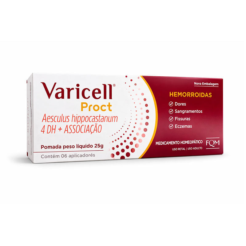 Varicell Proct Pomada para Hemorróidas: Preço | Drogal